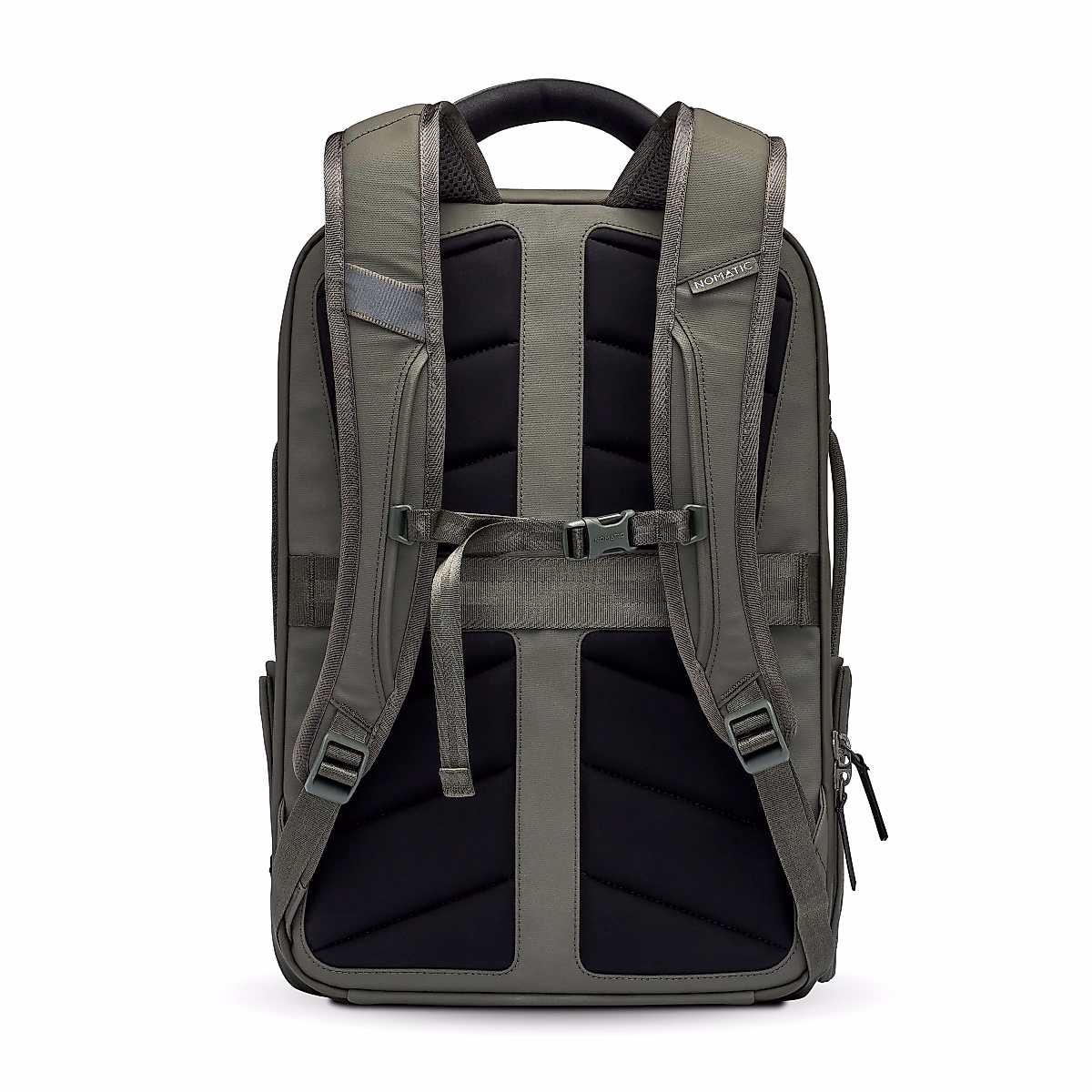 NOMATIC Travel Pack - 14L Water Resistant Laptop Bag - TSA-Ready Expandable Olive Backpack