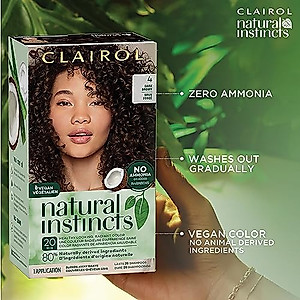 Clairol Natural Instincts Demi-Permanent Hair Dye, 7RG Dark Rose Gold Blonde Hair Color, Pack of 1