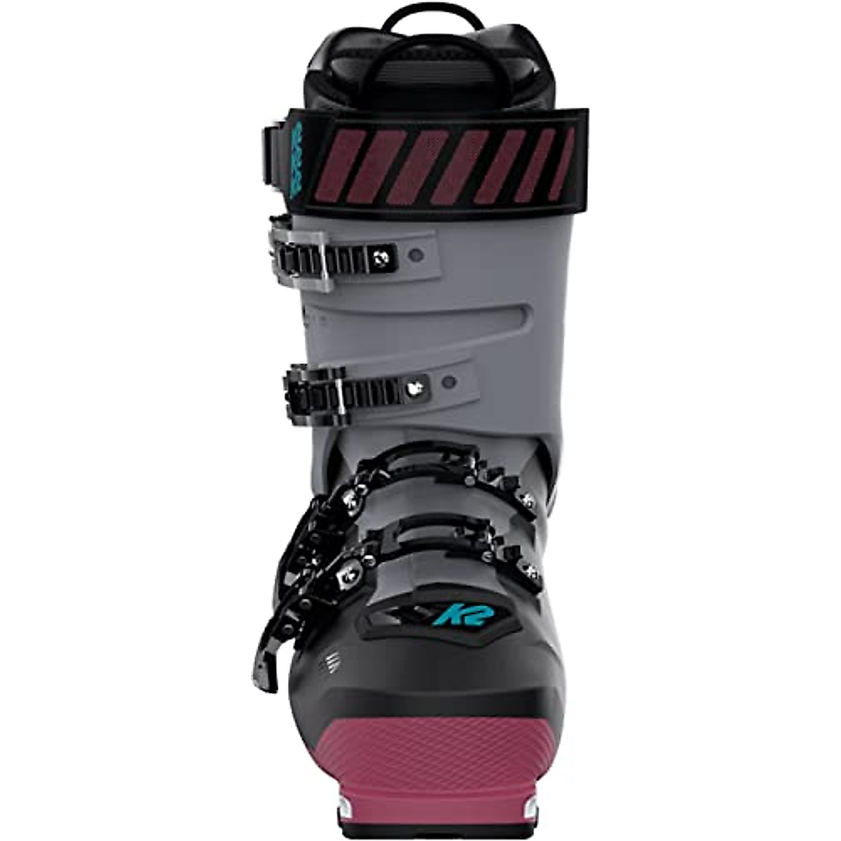 K2 Anthem Team Womens Ski Boots Grey/Pink 6.5 (23.5)