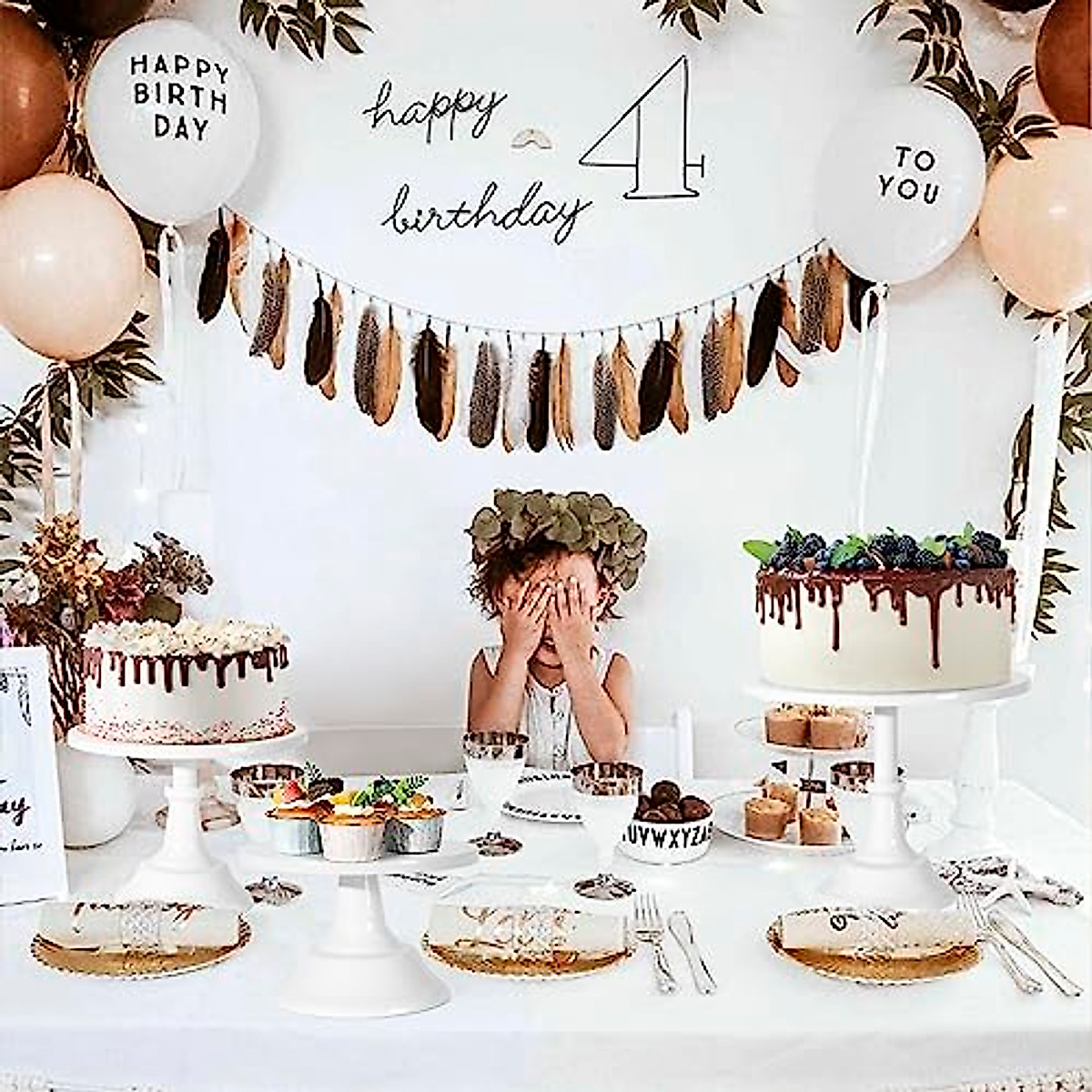 saiguomi 3Pcs Cake Stand, White Round Cupcake Stand 8/10/12Inch Dessert Display Stand Cupcake Holder Pastry Serving Plate for Baby Shower Wedding Birthday Party Celebration Home Decoration