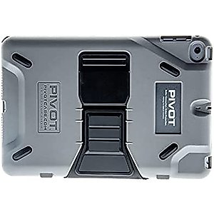 PIVOT MN5 Versatile Tablet Case - Fits iPad Mini 5th gen & iPad Mini 4-360 Degree Protection - for Professional Pilots, General Aviation - Gray