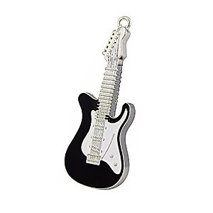 32GB USB 2.0 Flash Drive Metal Music Guitar Shaped Pen Drive Memory Stick Thumb Drive