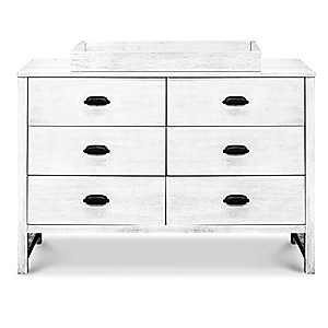 DaVinci Fairway 6-Drawer Double Dresser in Cottage White