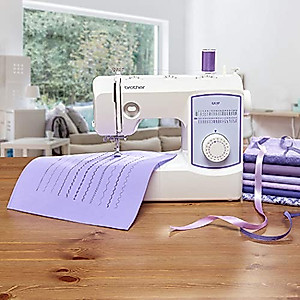 Brother Sewing Machine, GX37, 37 Built-in Stitches, 6 Included Sewing Feet
