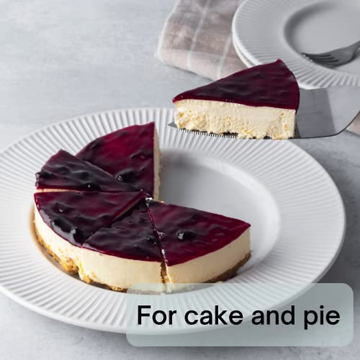 Cake Server, Pie cutter, Professional Pie server spatula, Cake Cutter for Cake, Pizza, Dessert, Pie, and much more