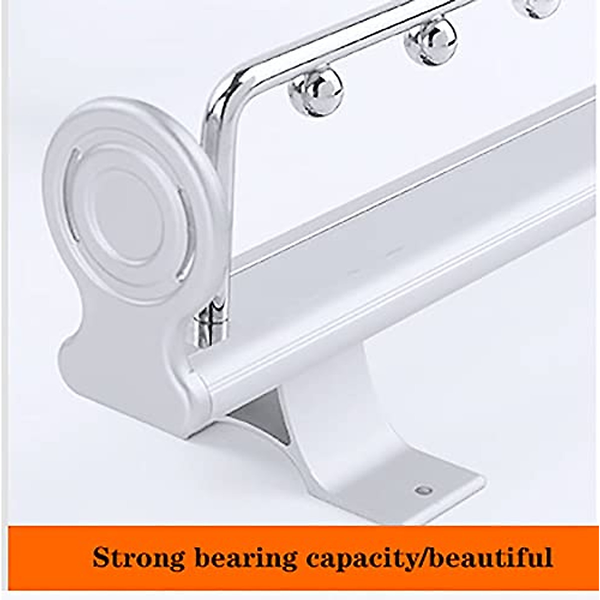 Retractable Closet Pull Out Rod Heavy Duty Pull-Out Retractable Wardrobe Valet Rod Storage Rack Hanger Extender Top Mount Hanging Telescopic Rail Wardrobe Clothes Clothes Rail Ideal for Closet (Color