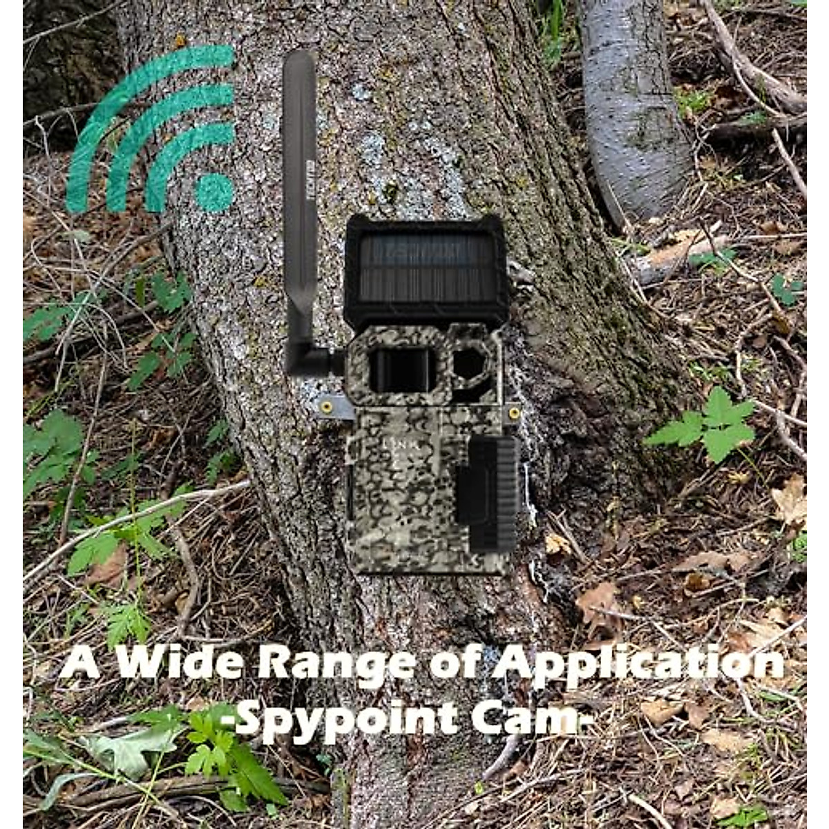 TECHTOO LTE Antenna 3G 4G Wide Band 5dbi 700-2600Mhz Omni Directional GSM WiFi Antenna with RP SMA Connector Compatible with Hotspot Router Spypoint Stealth Cam Tactacam Cuddeback Camera