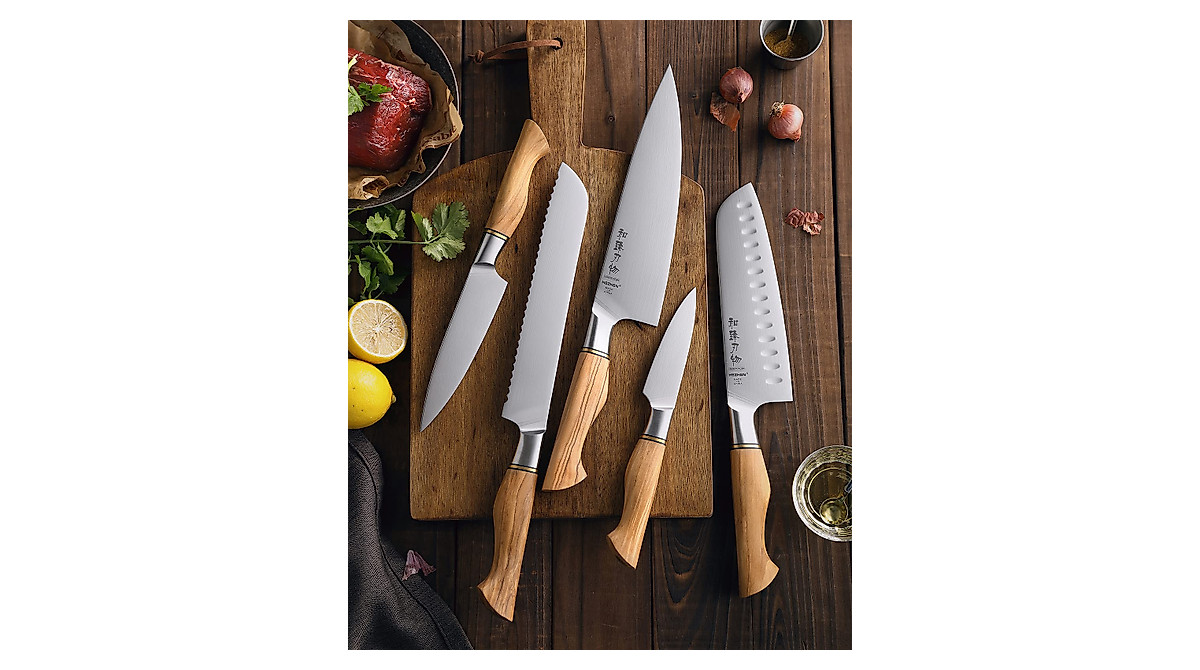 HEZHEN Swedish Steel Knife Set - Precision & Style