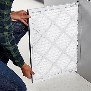 Amazon Basics Merv 11 AC Furnace Air Filter - 20'' x 25'' x 1'', 6-Pack