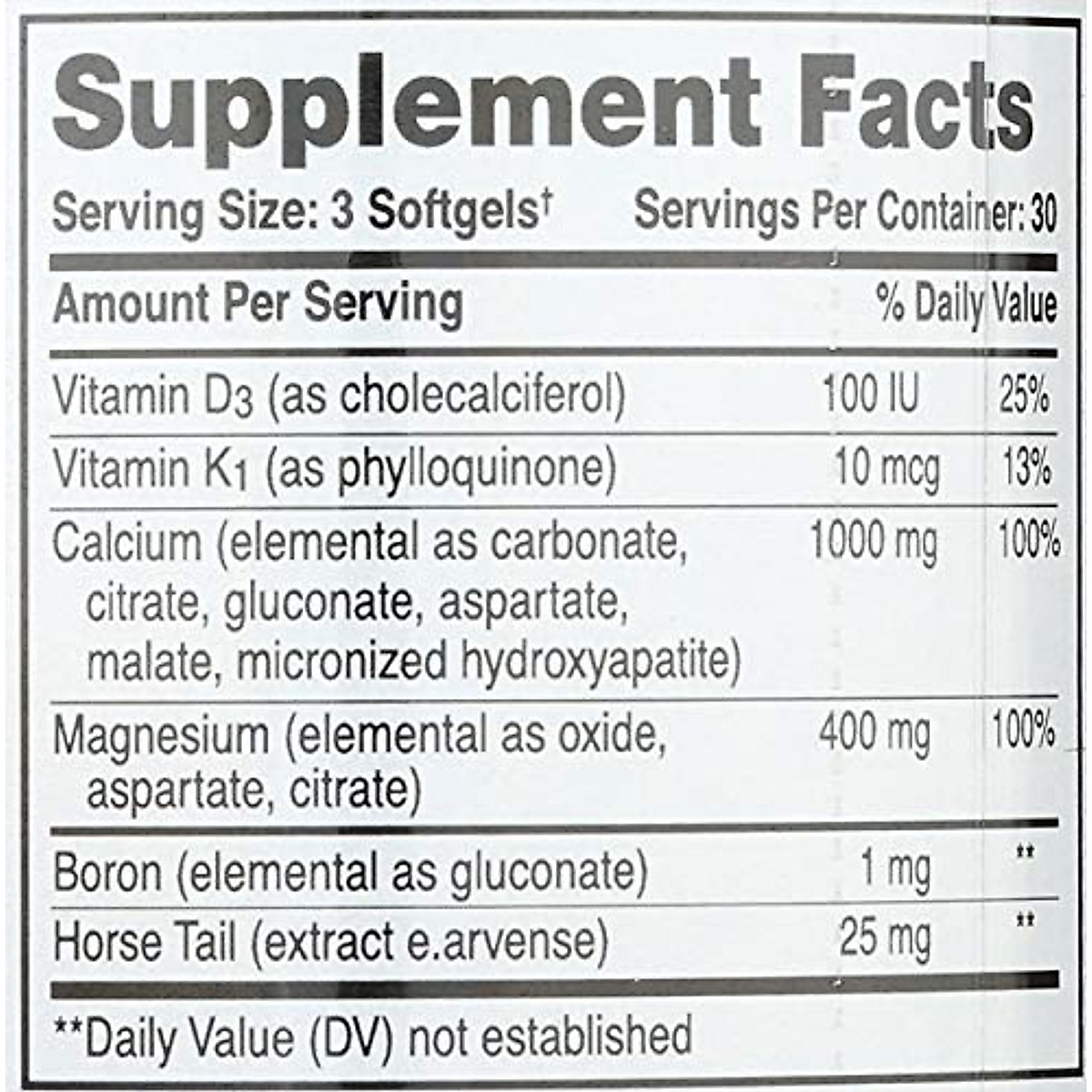 Phyto-Therapy Liquid Calcium, 1000 Mg, 90 Count