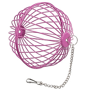 Rabbit Feeding Cage Feed Dispenser Ball Bunny Feeder Balls Rabbit Grass Feeder Ball Hamster Cage Feeder Feed Dispenser Toy Rabbit Hanging Grass Ball Guinea Feeder Rabbit Supply