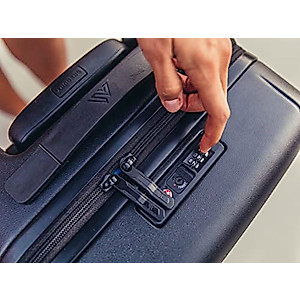 Gregory Quadro Hardcase 22 Adventure Travel Luggage, Total Black