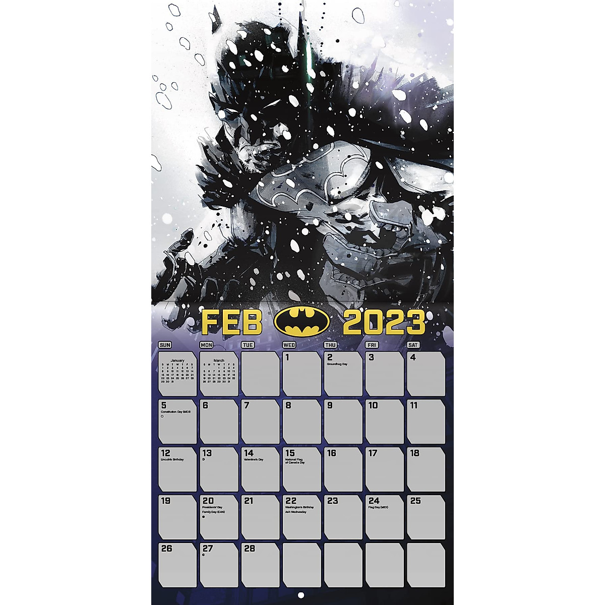 2023 DC Comics Batman Wall Calendar