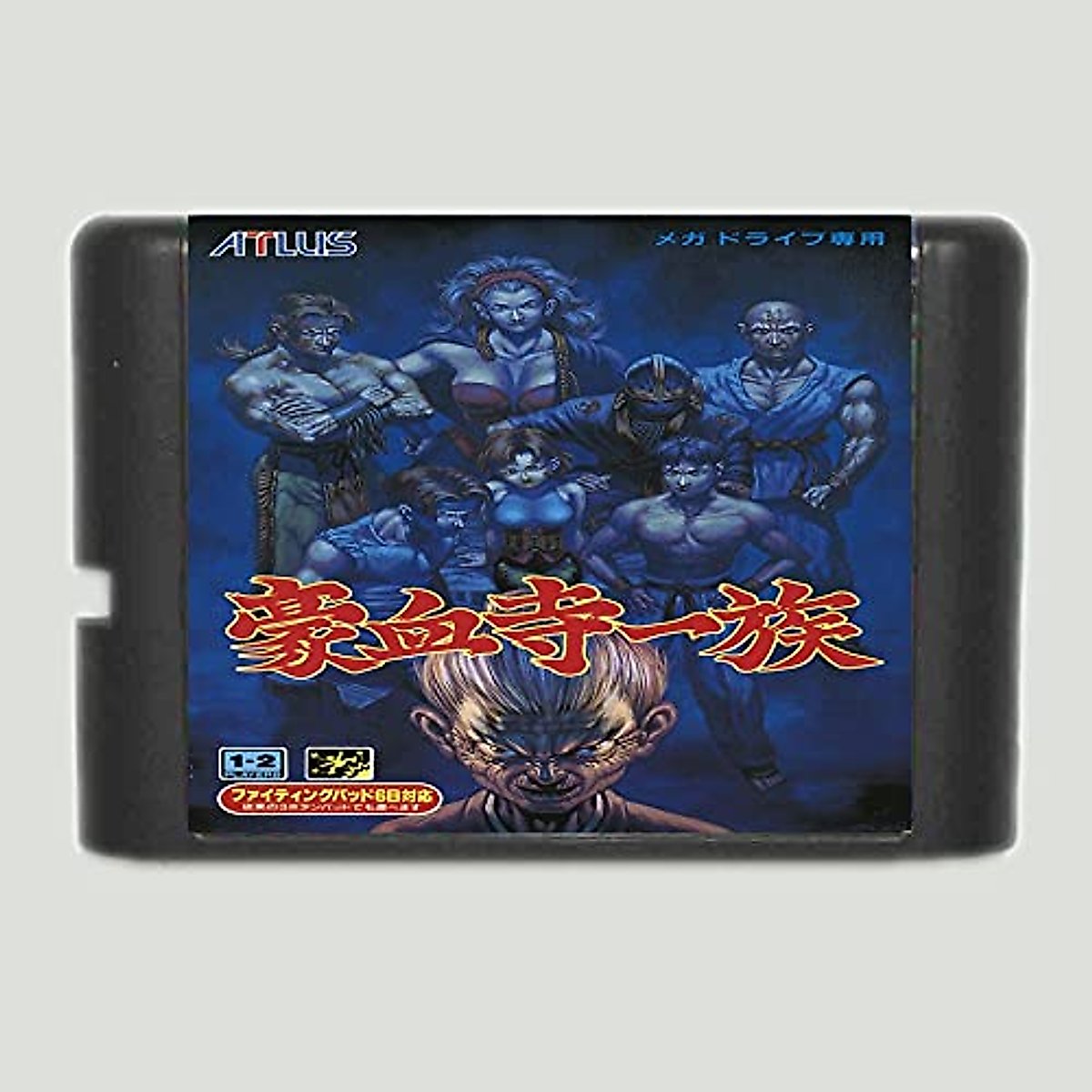 Royal Retro Power Instinct 16 bit MD Game Card For 16 bit Sega MegaDrive Genesis game console (JAP Shell)