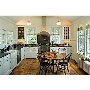 VHC Brands Tan Jute Striped Textured Primitive Tabletop Kitchen Tie Back(s) Round Chair Pad Set of 6, Set King, Burgundy Red