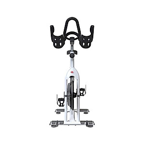 Schwinn AC Performance Plus Indoor Bike with Carbon Blue Belt Drive and Morse Taper - White