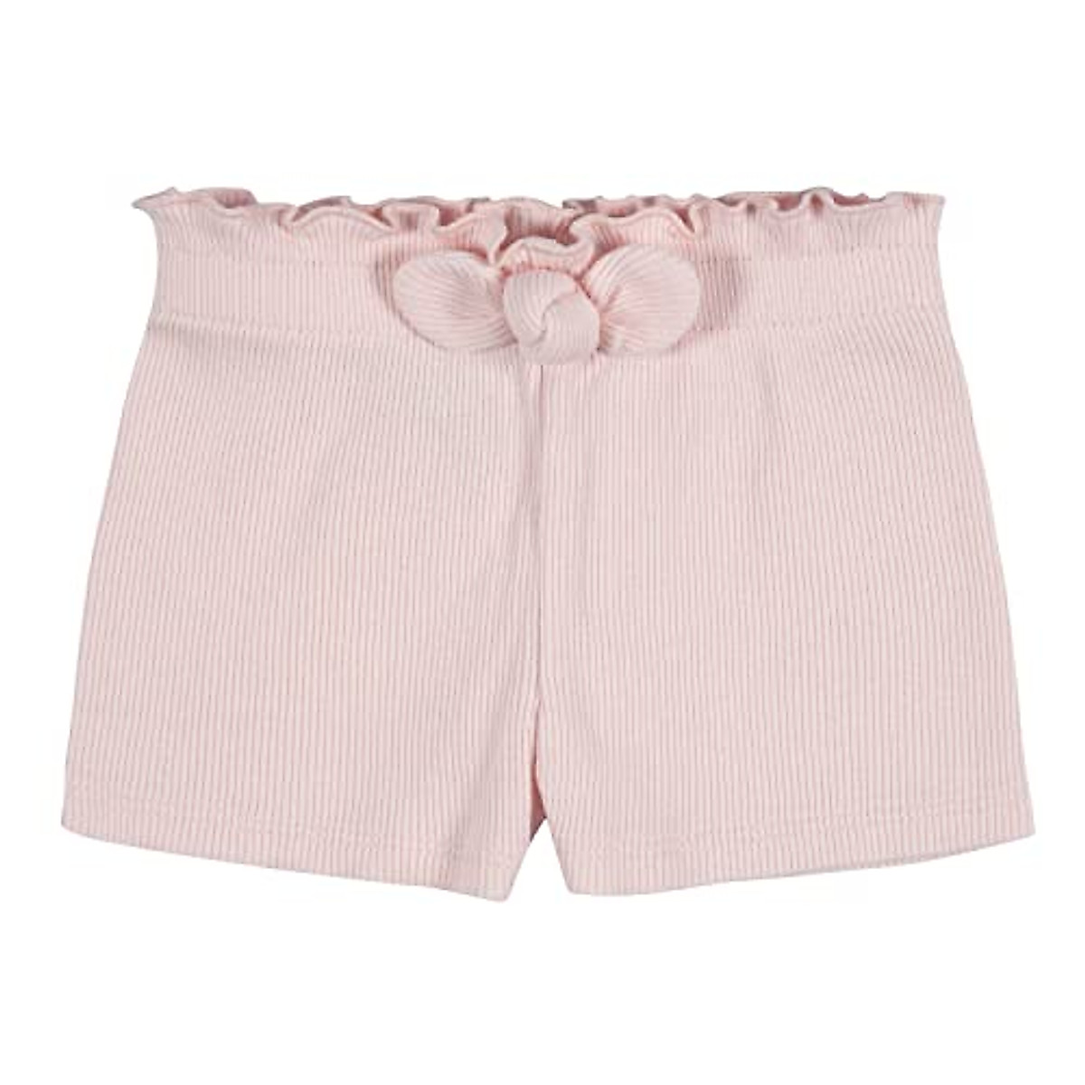 Gerber Baby Girl's Toddler 3-Pack Pull-On Knit Shorts, Pink Floral, 4T