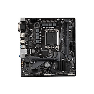 GIGABYTE H610M S2H DDR4 (H610/ Intel LGA 1700/ Micro ATX/ DDR4/ Single M.2/ PCIe 4.0/ USB 3.2 Gen1/ Realtek GbE LAN/Motherboard)