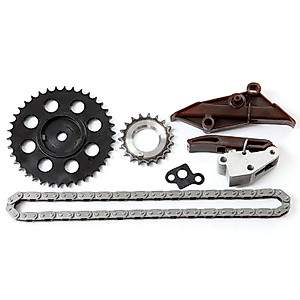OCPTY Timing Chain Kit Oil Pump Fit for 1990-1994 for Ford Aerostar, 1994 for Mazda B4000