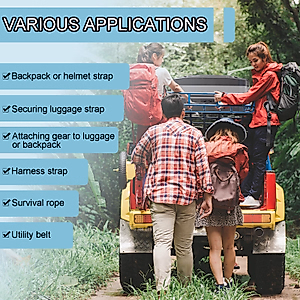 12 Yard Nylon Webbing Strap 1 inch Wide, Durable 1" Webbing Nylon Straps for Dog Leash Pets Collar Backpack, Outdoor Camping Tent Tie Strap DIY Crafts Replacement Lawn Chair Webbing Repair, Black