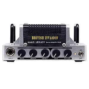 Hotone Nano Legacy British Invasion 5-Watt Compact Guitar Amp Head with 3-Band EQ