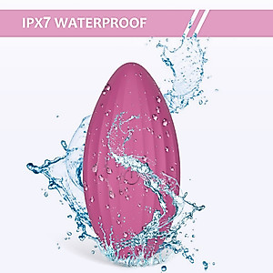 AL'OFA Lactation Massager for Breastfeeding, Pumping - Vibration for Improve Milk Flow, Breastfeeding Essentials-Seamless Waterproof 7 Modes - New Mom & Advanced(Purple)