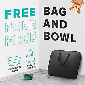 Ruff 'N Ruffus Portable Foldable Pet Playpen + Carrying Case + Travel Bowl | Available in 3 Sizes Indoor/Outdoor Water-Resistant Removable Shade Cover