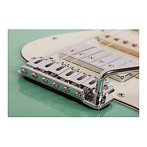 Schecter Nick Johnston Traditional HSS 6-String Electric Guitar in Atomic Green with Schecter Universal Hard Shell Case