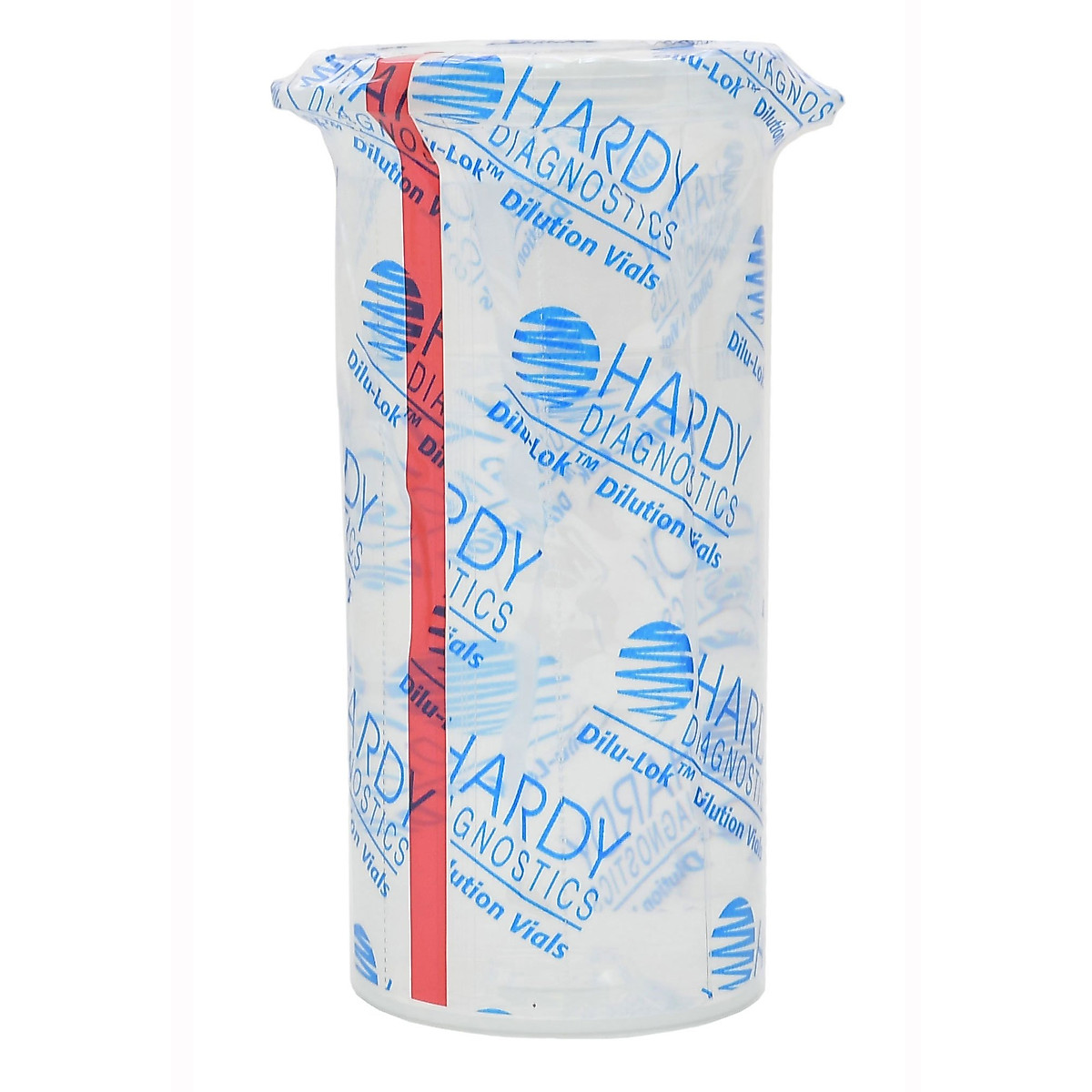 Hardy Diagnostics Dilu Lok, Deionized Sterile Water, 99 Milliliter, Dilution Blank, 145 Milliliter Polypropylene Bottle with Hinge, Order by the Package of 50