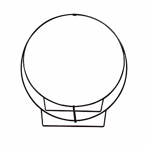 Panacea 15210 40-Inch Solid Steel Log Hoop , Black