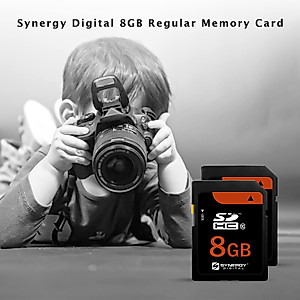 Synergy DIgital Camera Memory Card, Compatible with Canon Powershot A550 Digital Camera Memory Card 8GB Secure Digital High Capacity (SDHC) Memory Card