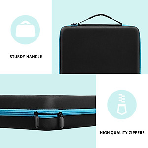 Risou Toy Display Storage Container Box Compatible with Hot Wheels Car,Matchbox Cars,Fits 80 toy cars.(Case Only)