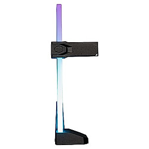 Cooler Master MasterAccessory ARGB GPU Support Bracket, Edge-Lit ARGB Tempered Glass, Universal GPU Bracket, Multiple Orientations (MCA-U000R-GSBTG-00)