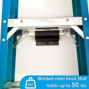 Garage Storage Organizer - Wall Mount Wheelbarrow, Patio Furniture, Chair & Ladder - Garage Storage Organizer 1 Pack