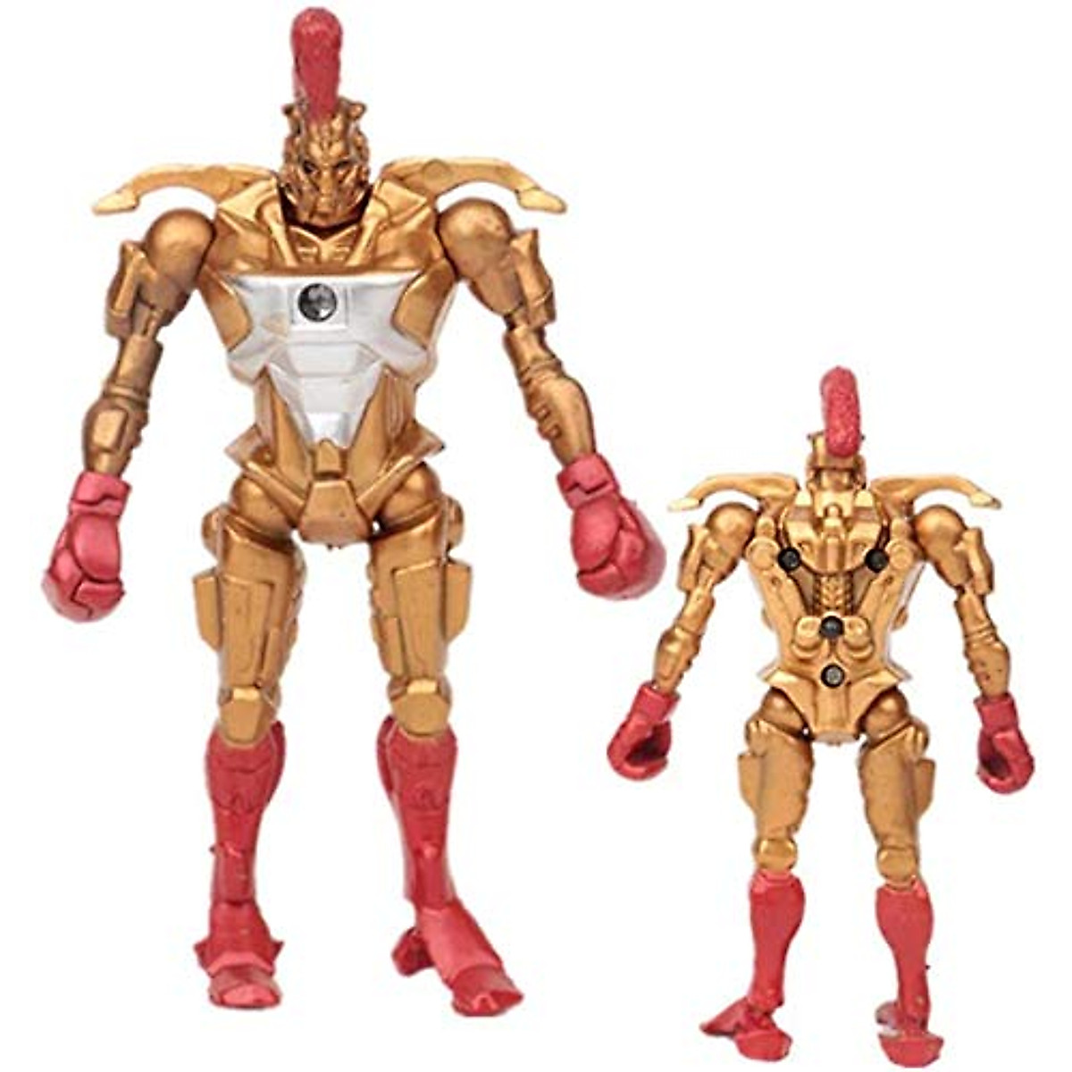HUINENGYUAN 8Pcs/Set 13cm Action Figures Toys Real Steel Atom Movie Zeus Twin Cities Midas Doll Model Anime Robot Model Toys Chilren Gift