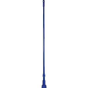 SPARTA 369475EC14 Fiberglass Mop Handle, Jaw Style Mop With Swivel Hang Up Cap For Cleaning, Commercial, Residential, 60 Inches, Blue