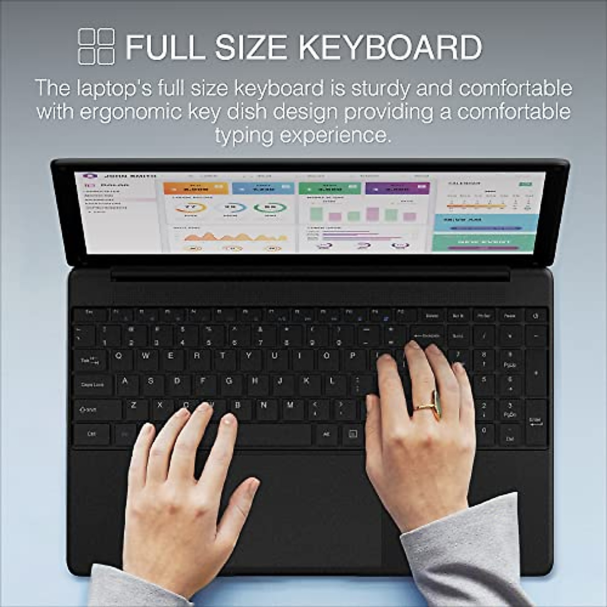 Packard Bell 15.6 inch Laptop IPS FHD 1920 x 1080 Resolution Laptop Computer, Intel Celeron N4020, UHD Graphics 600, 4GB Ram 128GB SSD, Micro SD Slot, Windows 11 in Home S Mode, 2MP Camera, Speakers