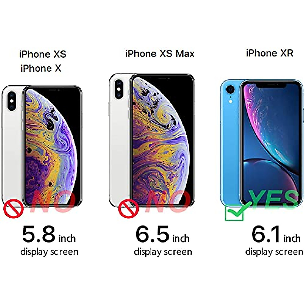 Skyseaco for iPhone Xr Case Compatible with MagSafe, Anti Yellowing Shockproof Phone Case for Women Men Slim Thin Clear Phone Cover for iPhone Xr (6.1 inch) - Candy White