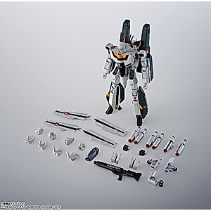 BANDAI SPIRITS(バンダイ スピリッツ) HI-Metal R Super Time Fortress Macross VF-1S Super Valkyrie (Kireki Ichijo), Approx. 5.5 inches (140 mm), Die-Cast & ABS & PVC Pre-Painted Action Figure