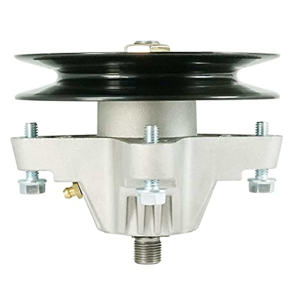 q&p Outdoor Power 918-0574C 42" Deck Spindle Assembly Bracket Replaces MTD 918-0574C 918-0565C Newer 600 Series Mounting Holes are Threaded & with 4 mounting Bolt