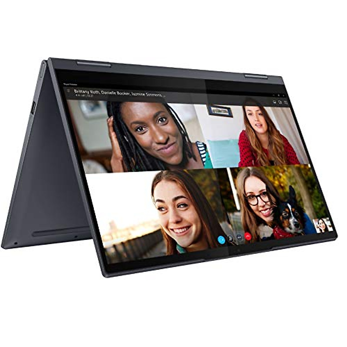 Lenovo Yoga 7i Laptop with 14" FHD 300 nits Touchscreen, 11th Gen Intel i7-1165G7, 512GB SSD, 12GB DDR4, Wi-Fi 6, BT 5.0, and Windows 10 Home