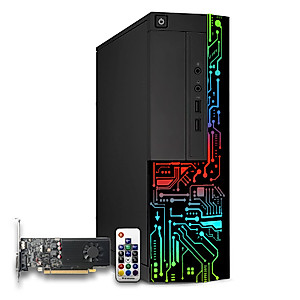 TechMagnet Gaming PC Desktop, Intel Core i7, Siwa 8, GT 1030 4GB DDR4, 16GB RAM, 1TB SSD + 2TB HDD, New MTG 27 Inch Monitor, MTG Gaming Kit with MTG Webcam, WiFi, Win 11 Home (Renewed)