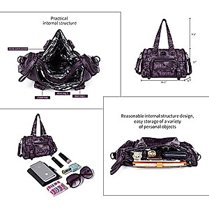 Angelkiss Soft Leather Purses for Women Purses and Handbags Hobo Bags Satchel Shoulder Bags Ladies Tote Crossbody Travel Bag