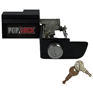 Pop & Lock PL1300 Black Manual Tailgate Lock for Chevy/GMC (New Body)