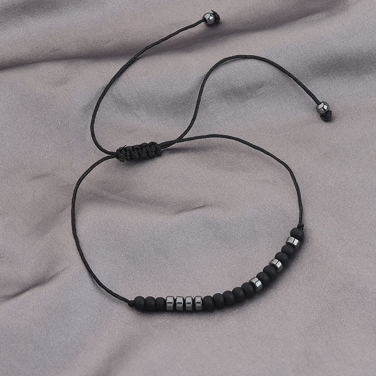 MAOFAED Addiction Recovery Gift Inspirational Morse Code Bracelet 12 Step Gift AA NA Gift Recovery Bracelet (sober code br)