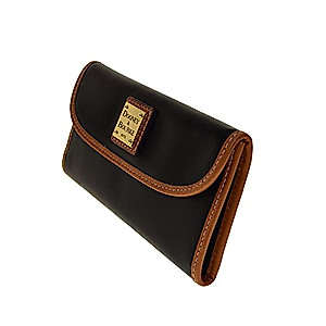 Dooney & Bourke Handbag, Wexford Leather Continental Clutch - Black