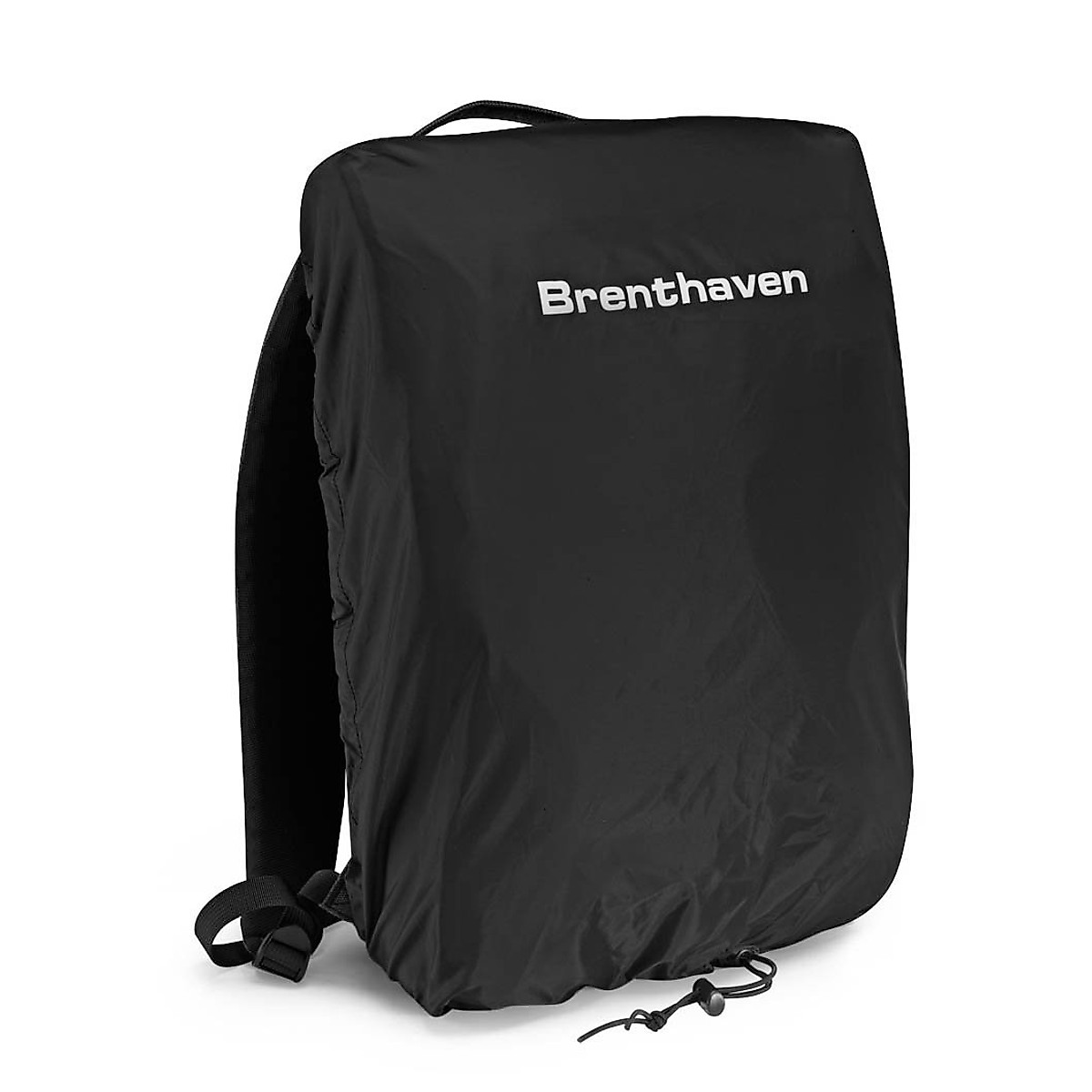 Brenthaven Prostyle Laptop Backpack For Office or School Use – Durable, Protection from Impact and Compression (Fits 15inch - Black)