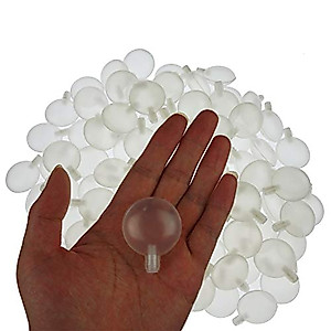 Zelerdo 100 Pack 35mm Toy Squeakers Fit Repair Dog Pet Baby Toys Noise Maker Insert Replacement