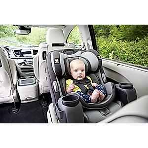 Safety 1st Grow and Go Comfort Cool All-in-One Convertible Car Seat, Rear-Facing 5-50 lbs, Forward-Facing 22-65 lbs, and Belt-Positioning Booster 40-100 lbs, Tide Pool