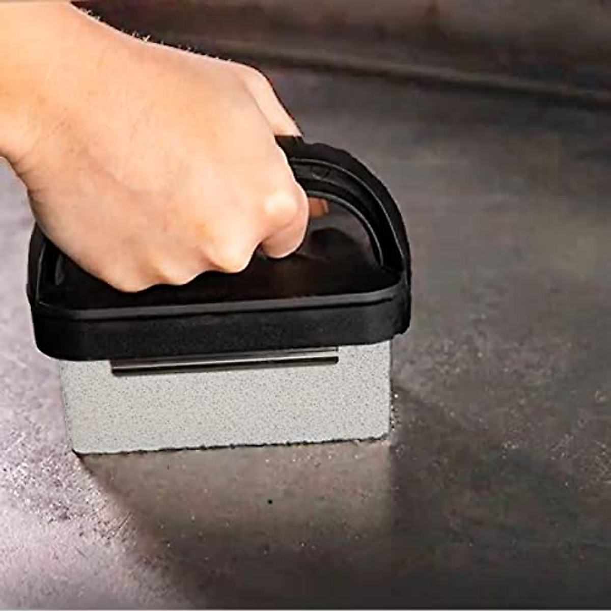 RTT Griddle Cleaning Kit for Blackstone 15 Pieces - Heavy Duty Grill Cleaner Kit with Grill Stone, Griddle Scraper, & Griddle Brush with Stainless Steel Handle - Easy to Use Flat Top Cleaning Kit